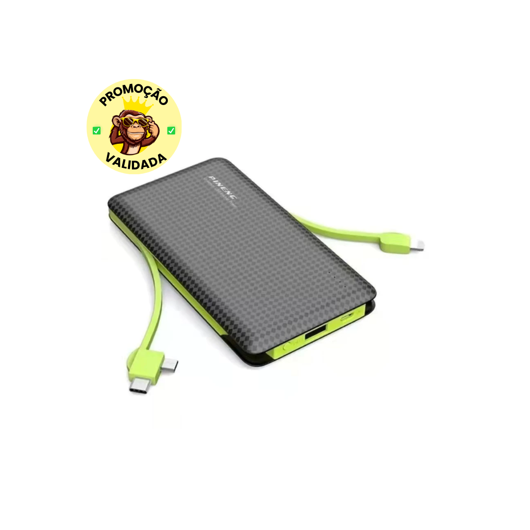 Promoção Carregador Portátil Power Bank (Com Desconto)