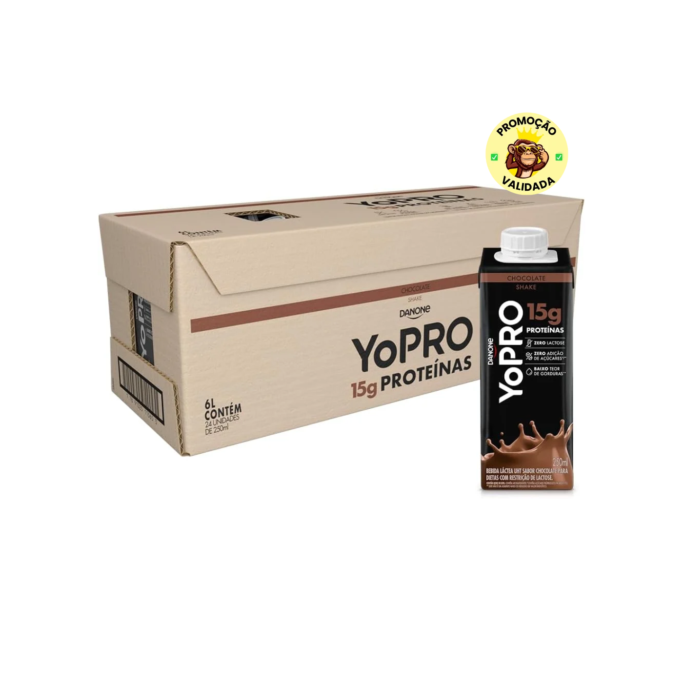 Promoção Pack YoPRO Bebida Láctea UHT Chocolate (Com Desconto)