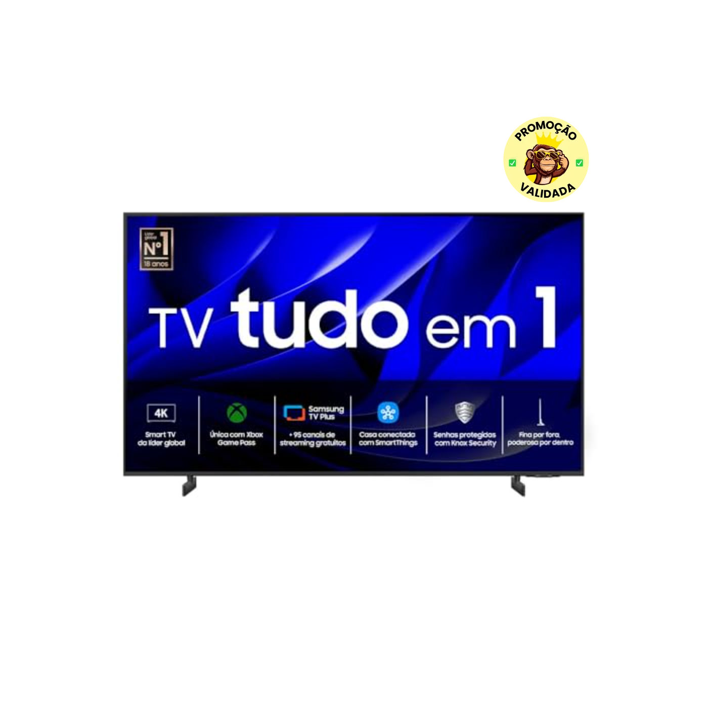 Promoção Samsung Smart TV 70 Crystal UHD 4K 70DU8000 - Painel Dynamic ...